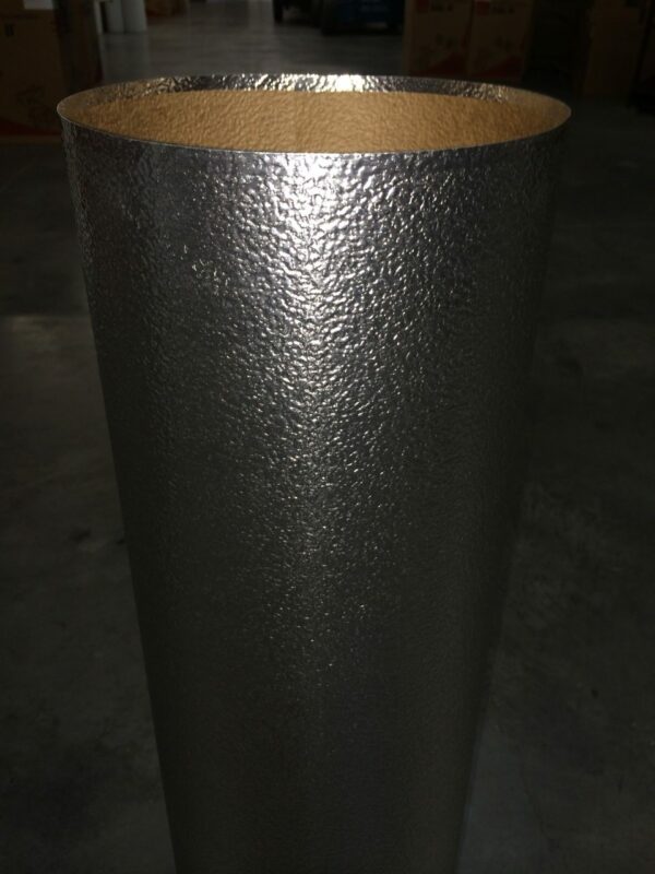 Stucco Emboss Aluminum Jacket - Breeding Insulation